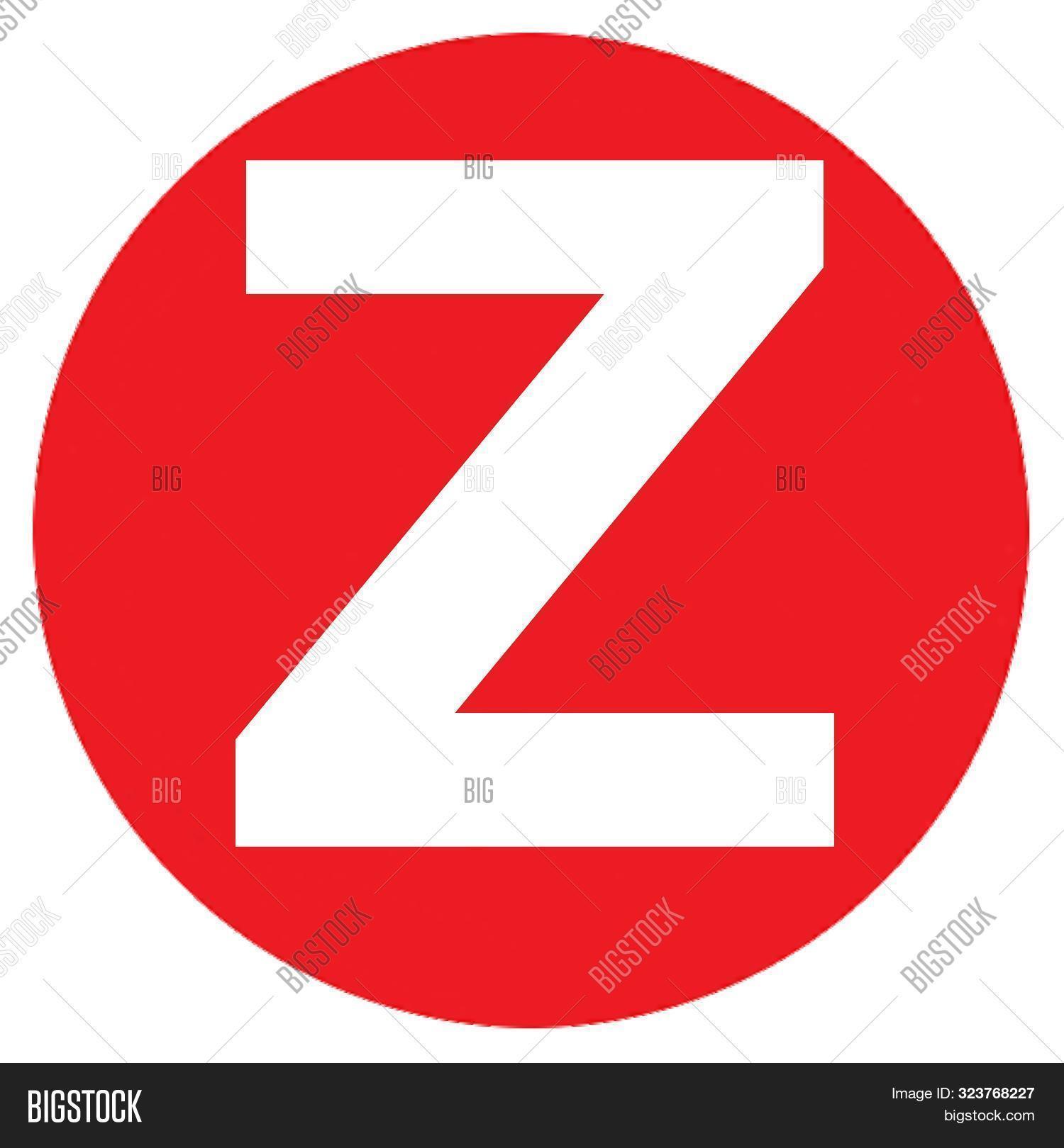 Letter Z Big Red Dot Image & Photo (Free Trial) | Bigstock