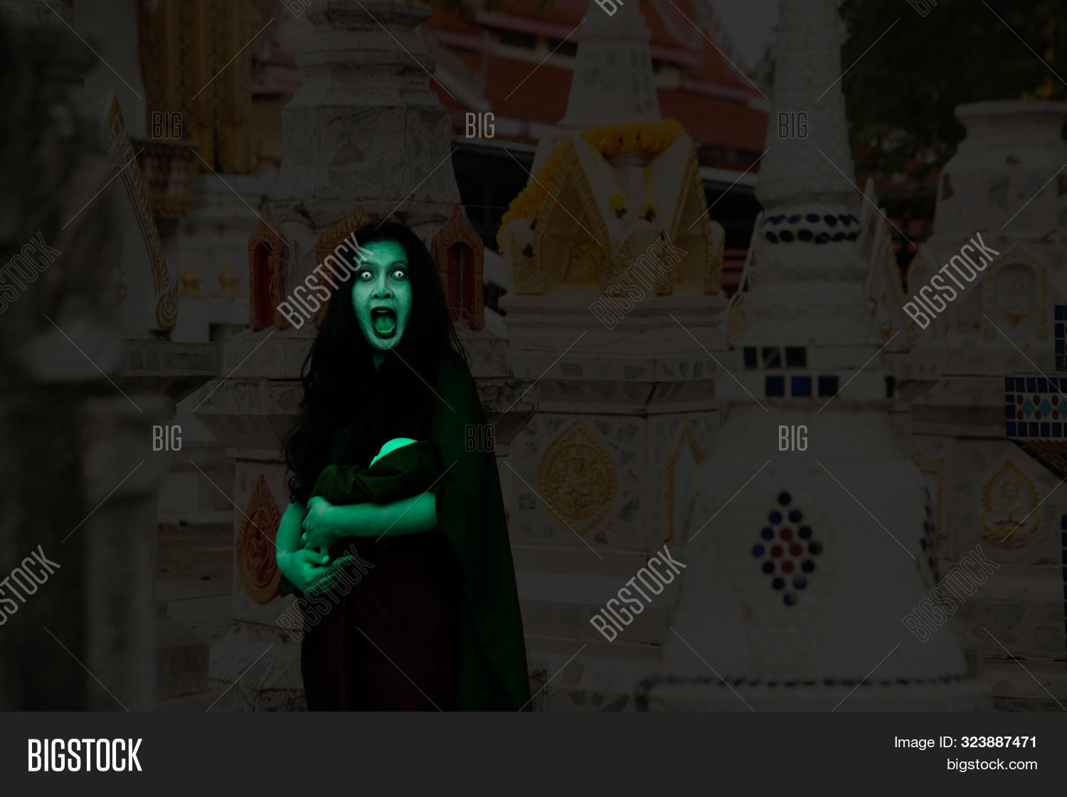 Ancient Thai Ghost Image & Photo (Free Trial) | Bigstock