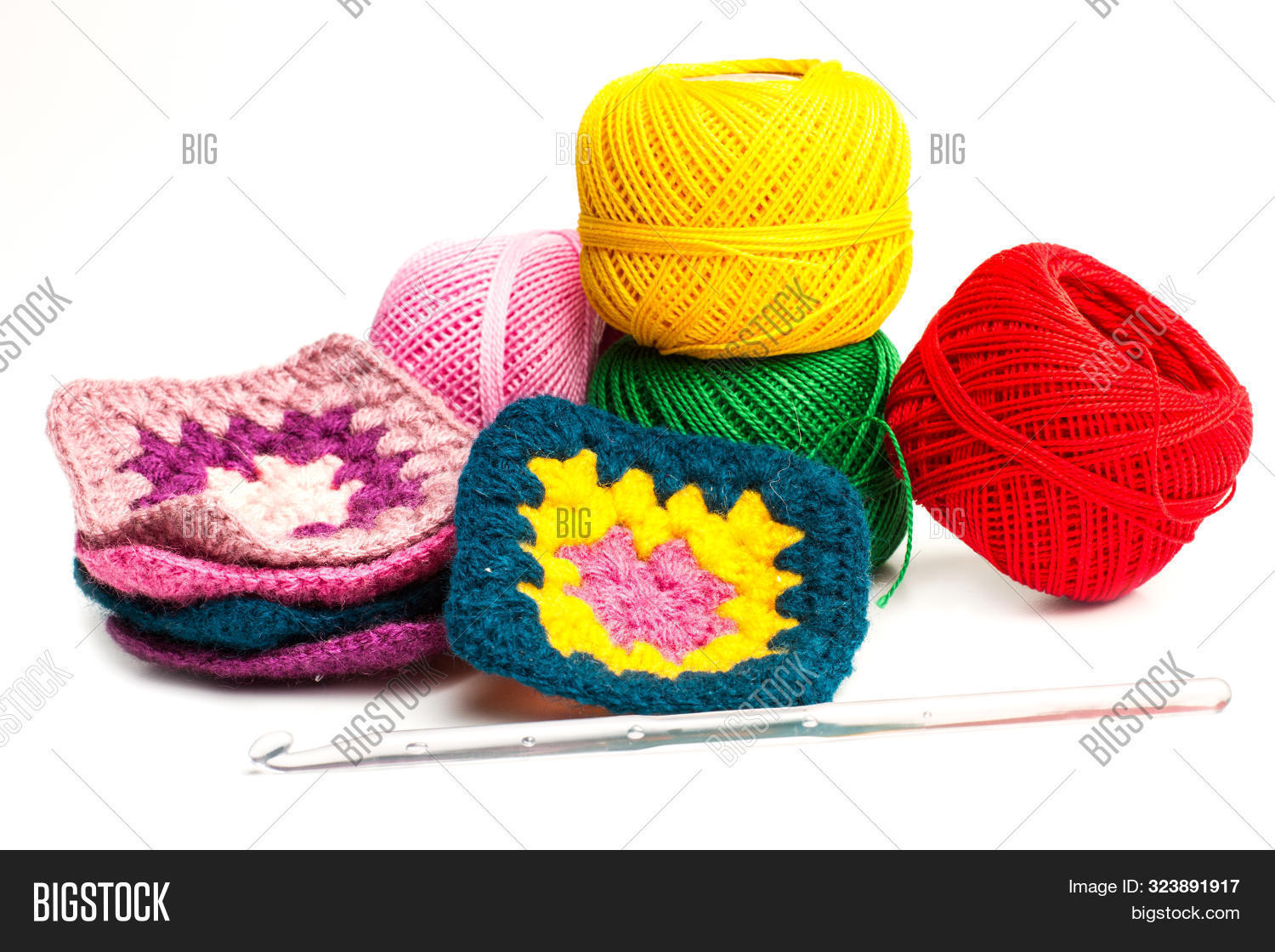 Colored Wool Crochet Image & Photo (Free Trial) | Bigstock