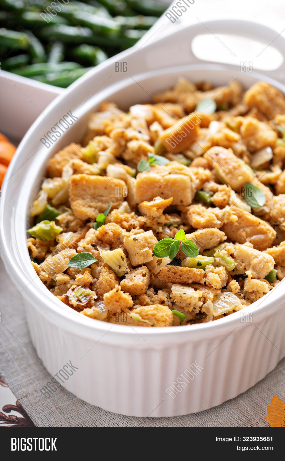 Herbed Bread Stuffing Image & Photo (Free Trial) | Bigstock