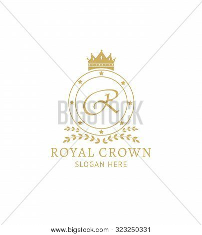 Royal Crown Logo Vector & Photo (Free Trial) | Bigstock