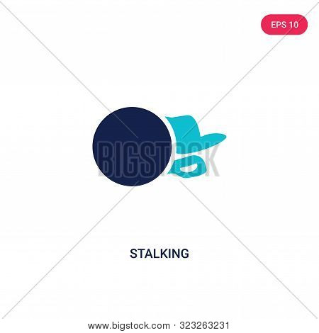 Stalking Icon Two Vector & Photo (Free Trial) | Bigstock
