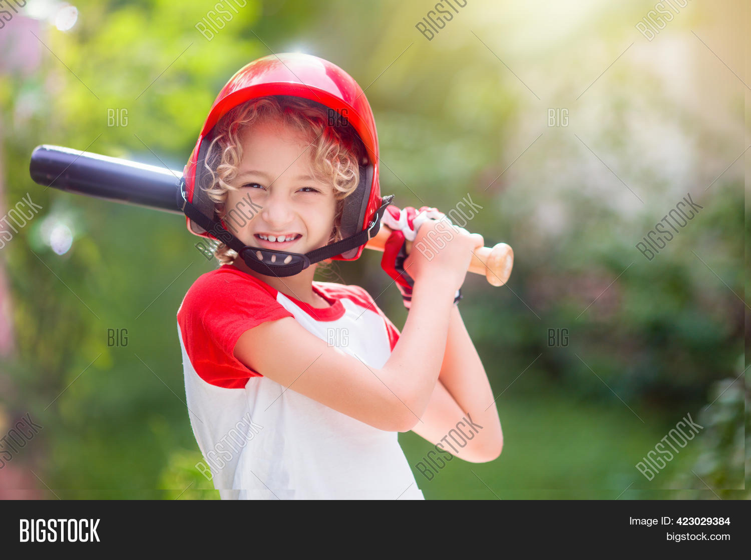 Kids Play Baseball. Image & Photo (Free Trial) | Bigstock