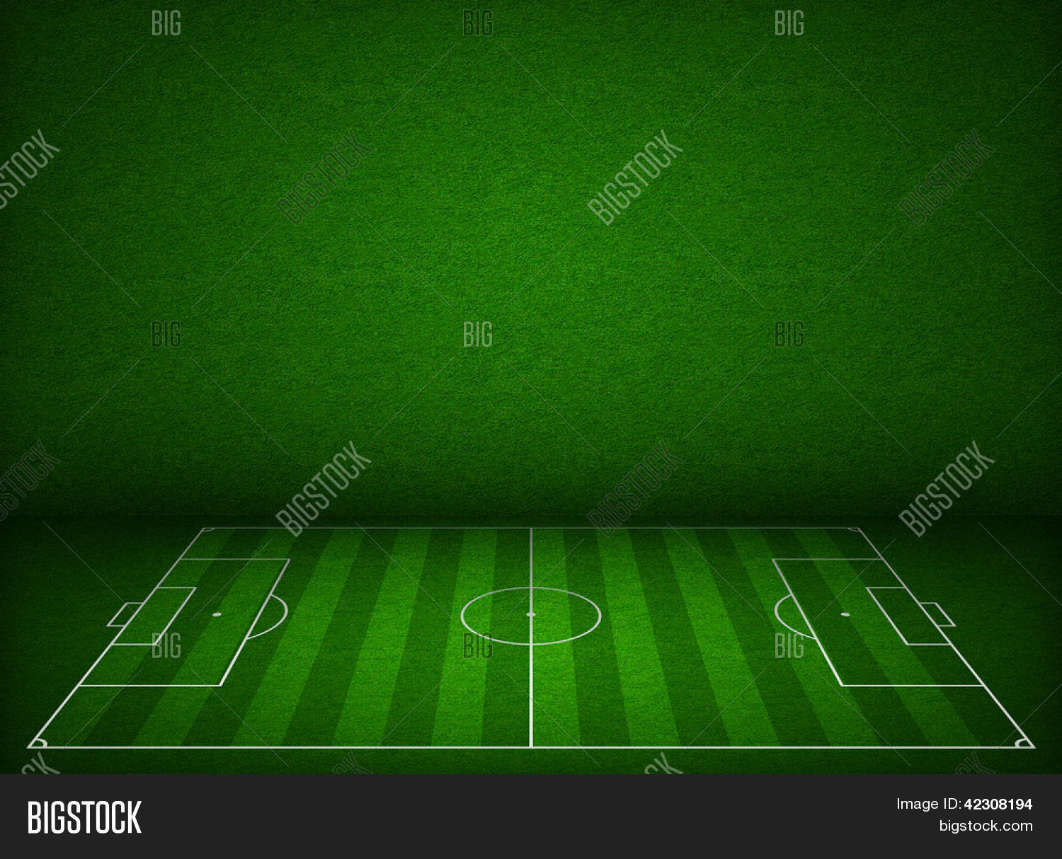Soccer Football Field Image & Photo (Free Trial) | Bigstock