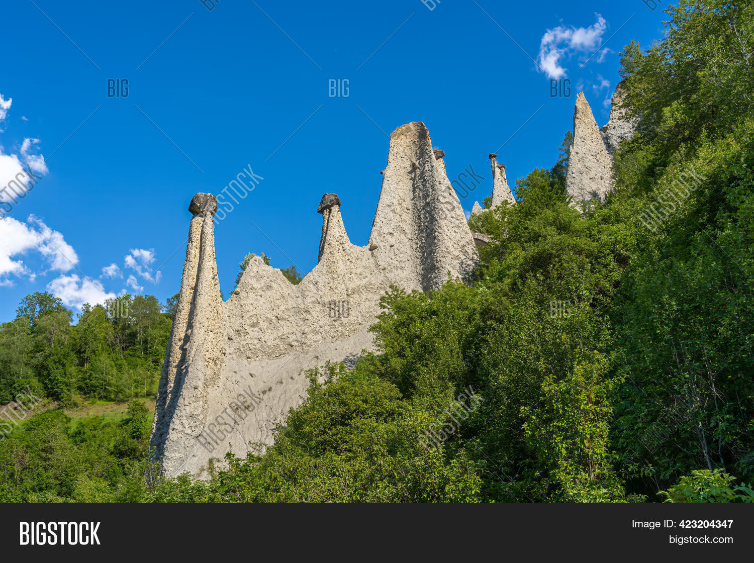 Natural Earth Pyramids Image & Photo (Free Trial) | Bigstock