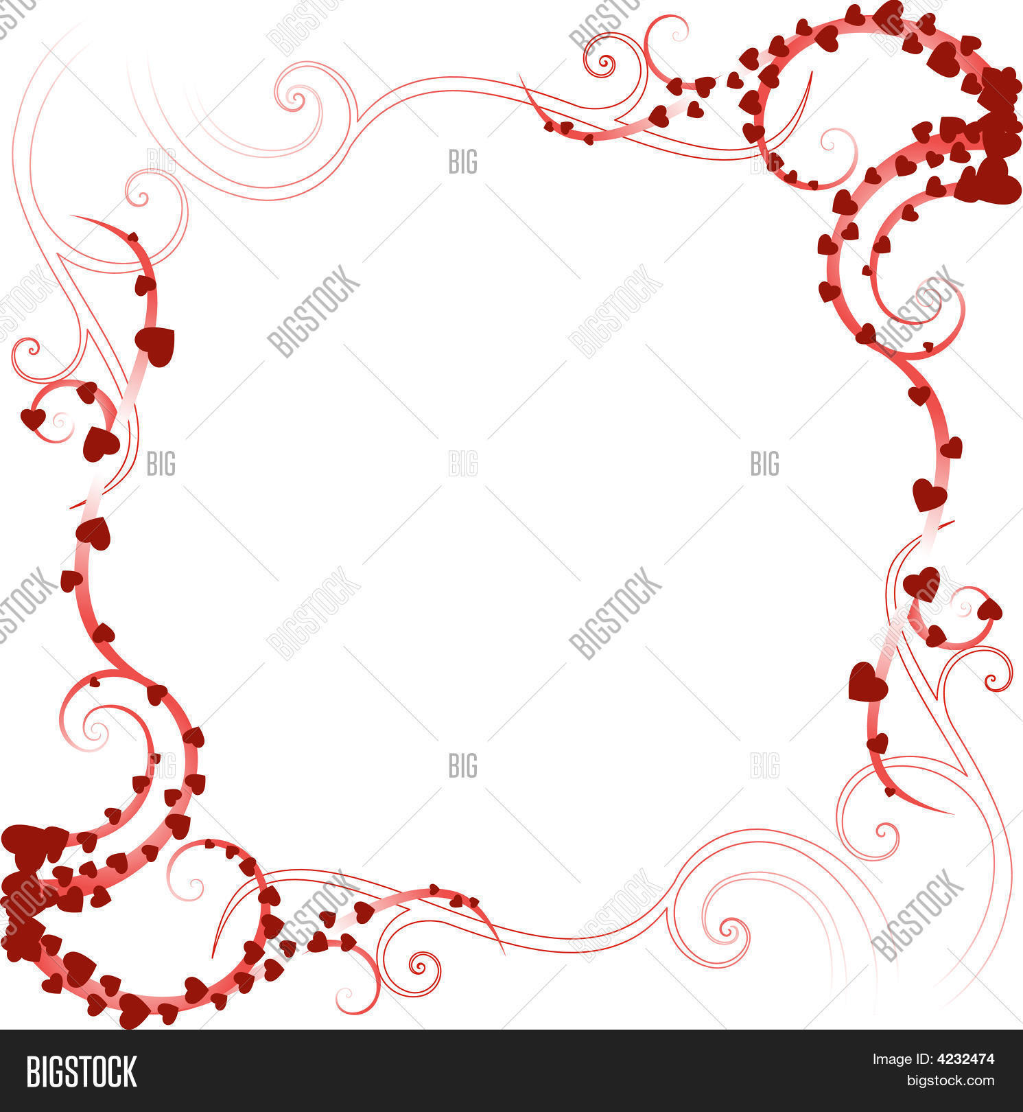 Swirly Borders Vector & Photo (Free Trial) | Bigstock