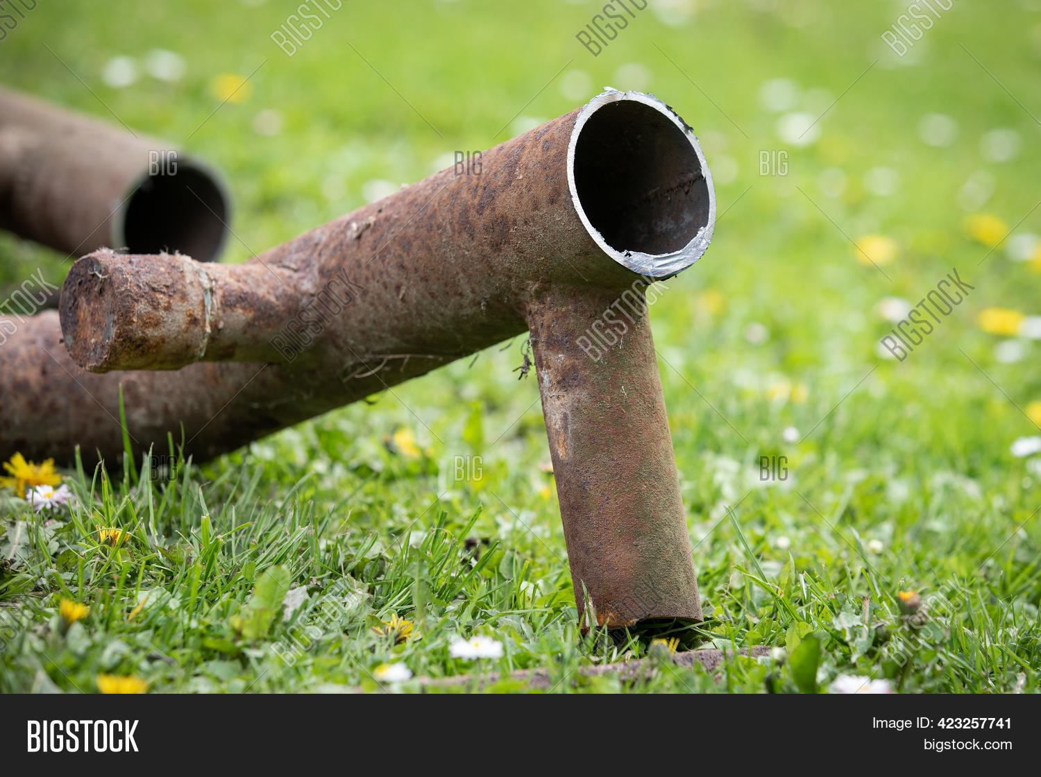 Rusty Metal Water Pipe Image & Photo (Free Trial) | Bigstock