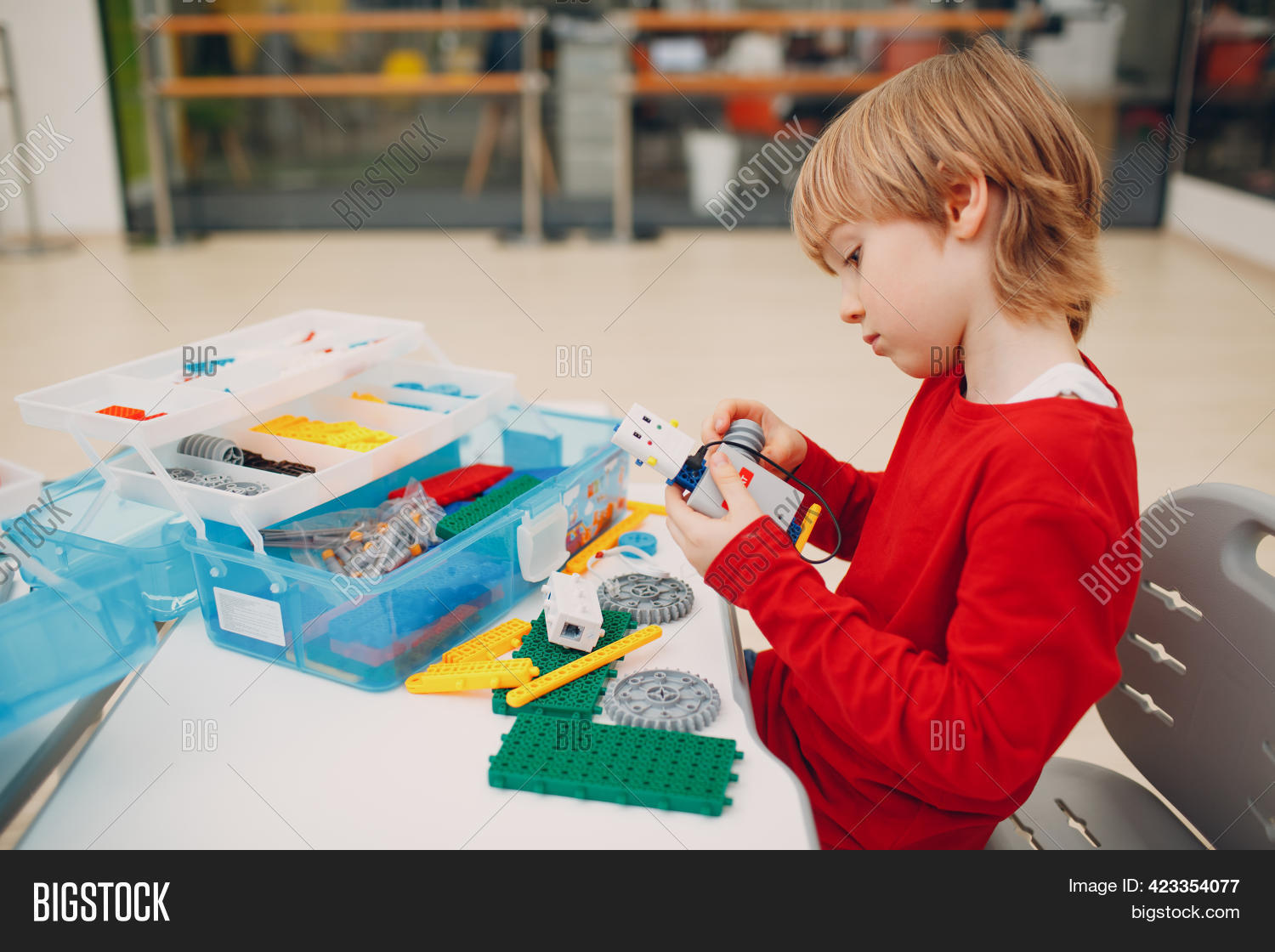 Little Boy Robotic Image & Photo (Free Trial) | Bigstock
