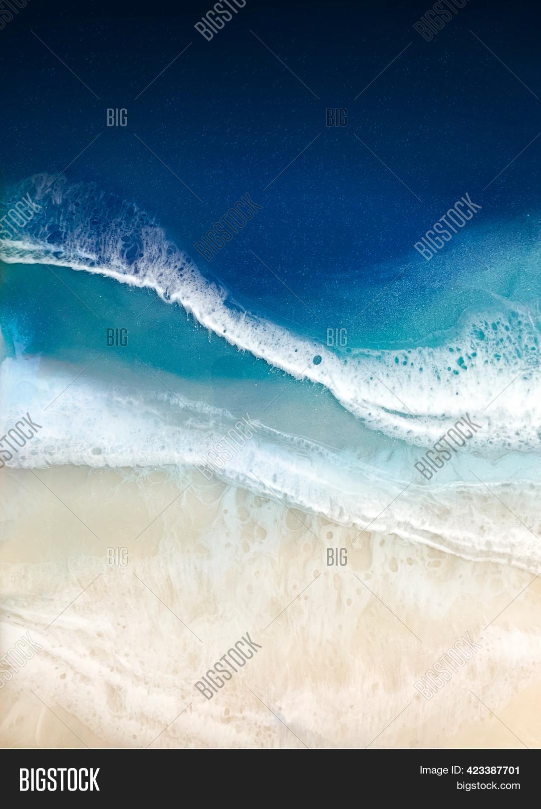 Top View On Sea Wave Image & Photo (Free Trial) | Bigstock