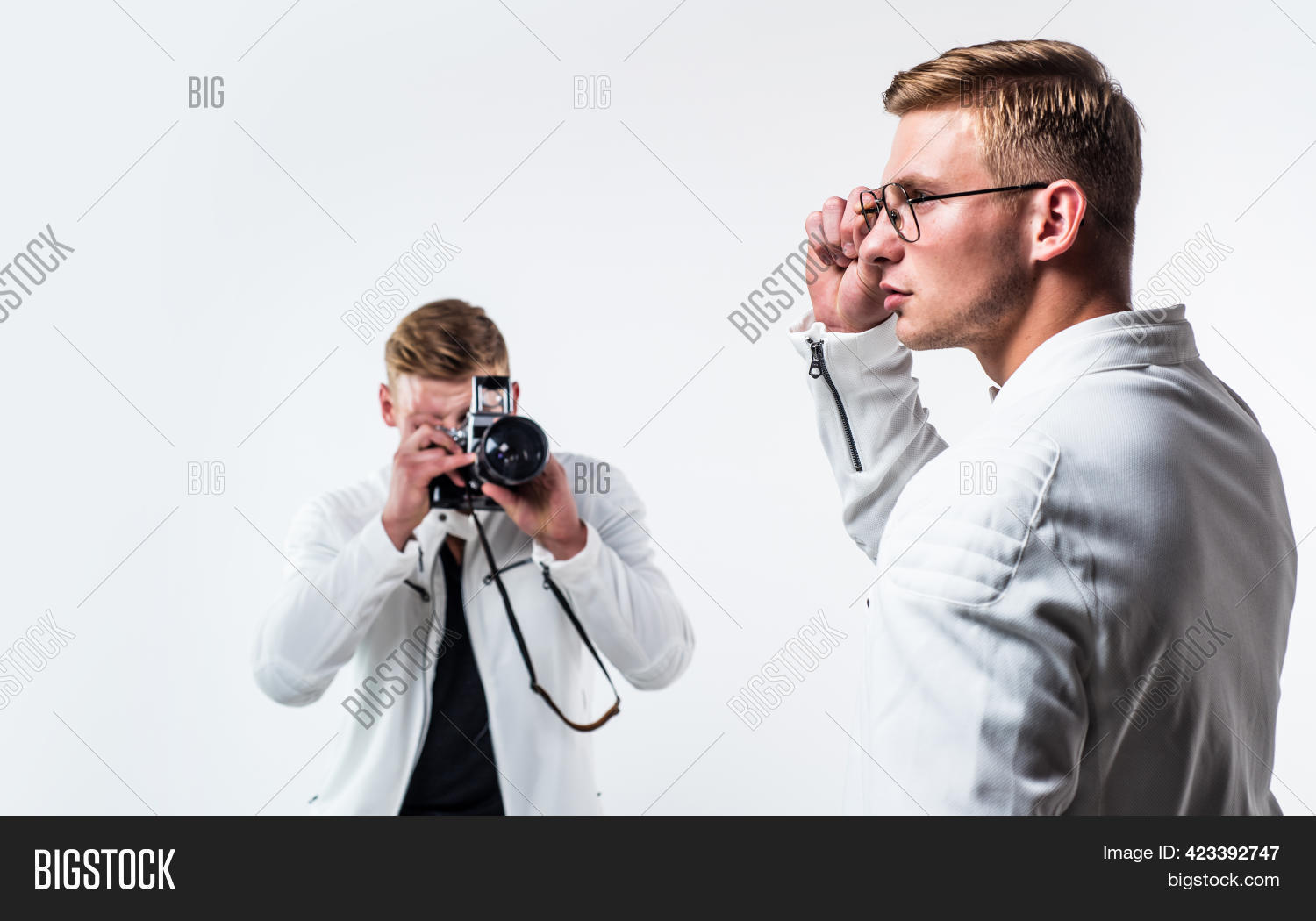 Two Cousin Retro Photo Image & Photo (Free Trial) | Bigstock
