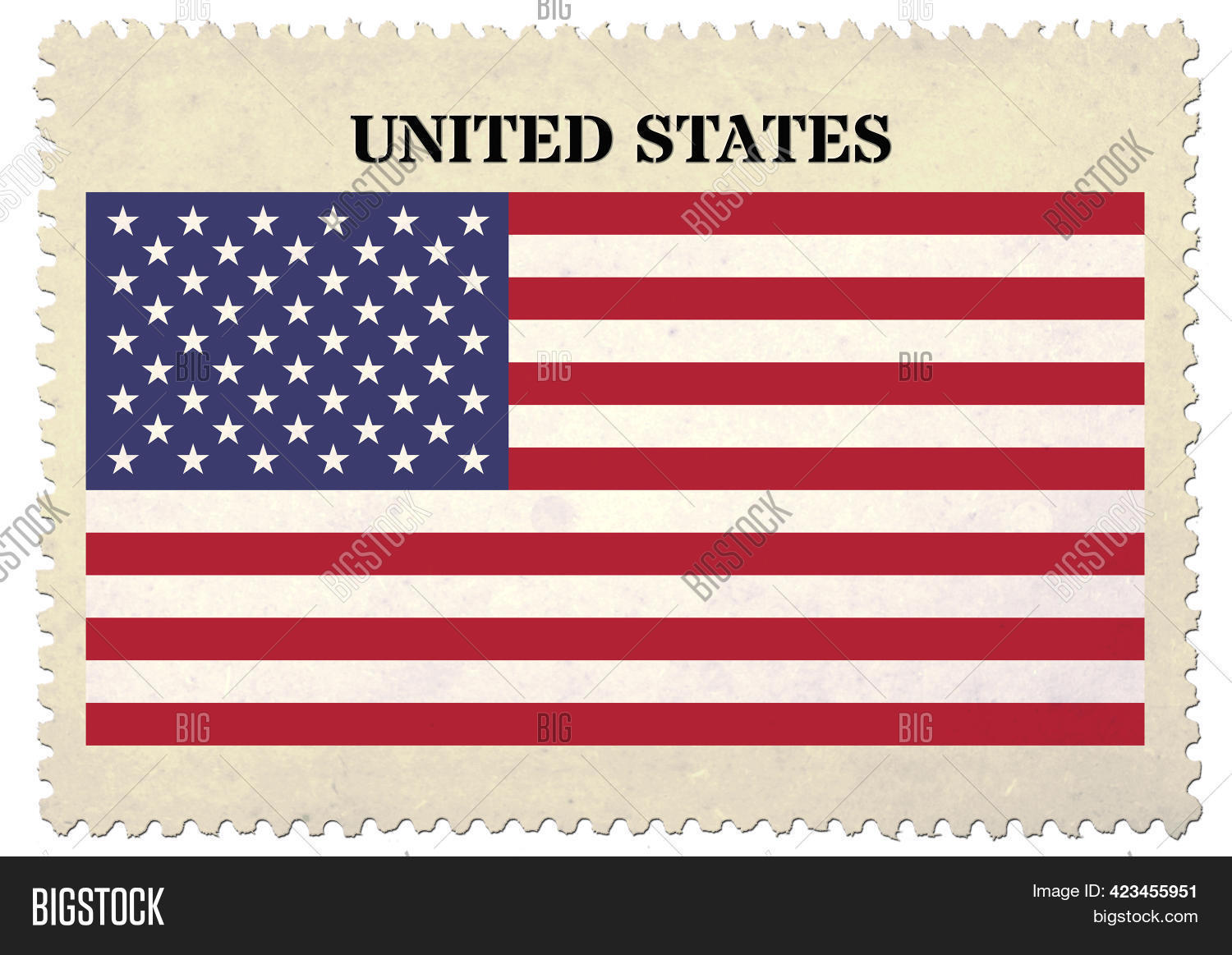 American Flag Postage Image & Photo (Free Trial) | Bigstock