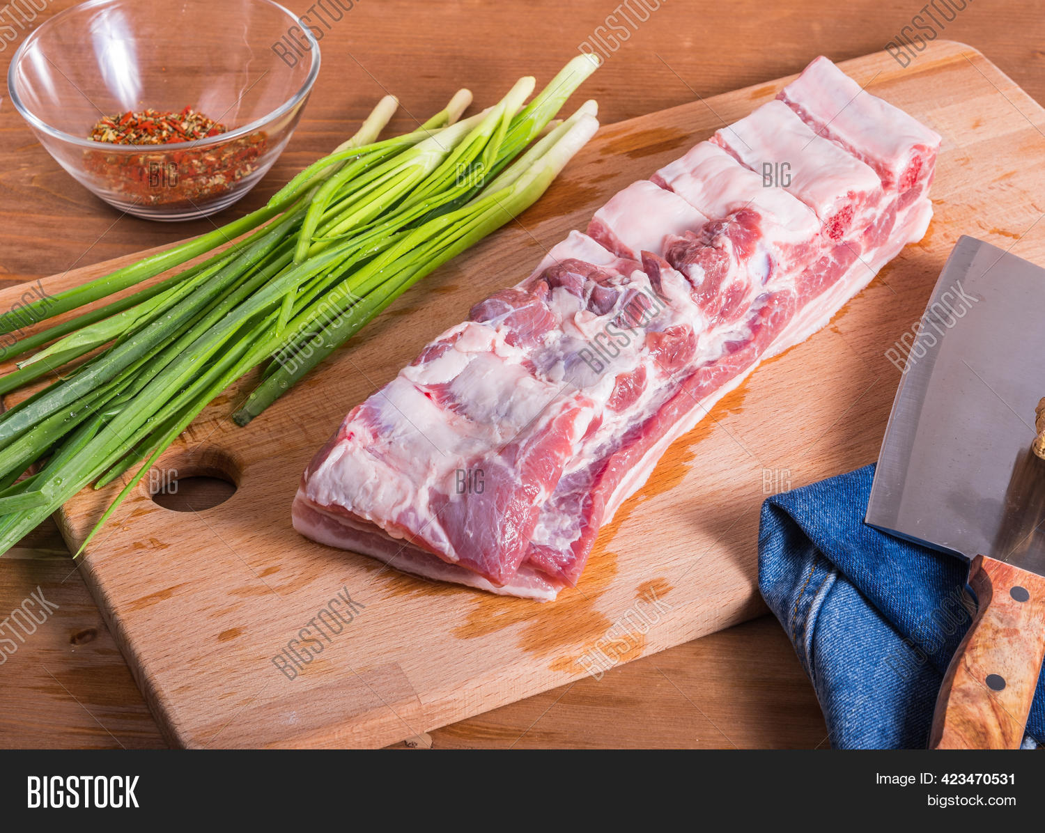Cooking Pork Ribs. Image & Photo (Free Trial) | Bigstock