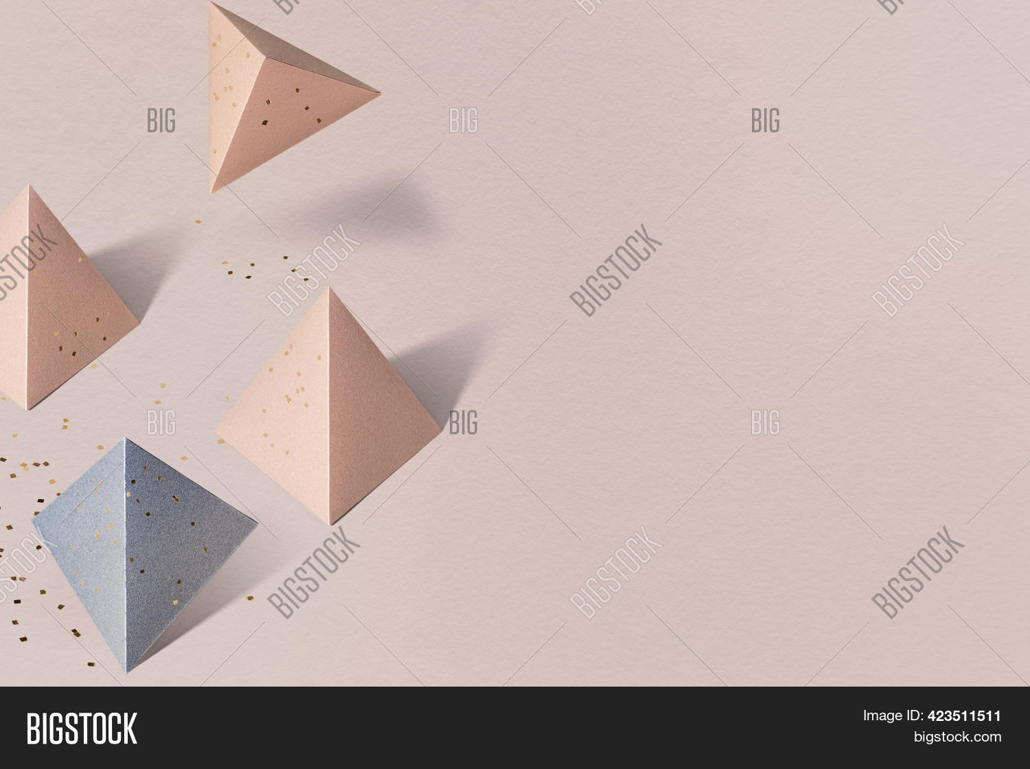 3D Pink Papercraft Image & Photo (Free Trial) | Bigstock