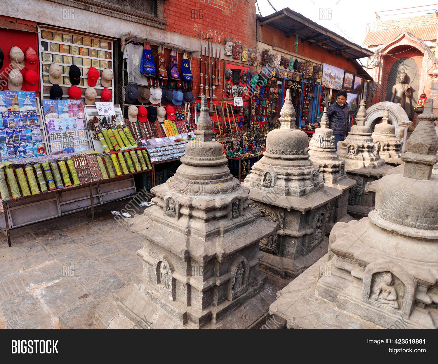 Small Stone Stupa Image & Photo (Free Trial) | Bigstock