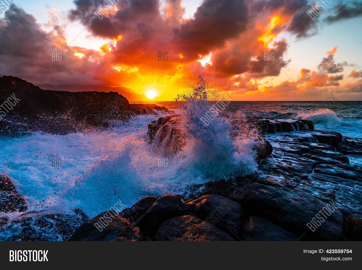 Beautiful Scenery Rock Image & Photo (Free Trial) | Bigstock