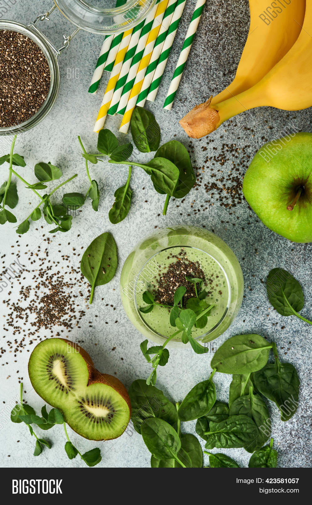 Ingredients Green Image & Photo (Free Trial) | Bigstock