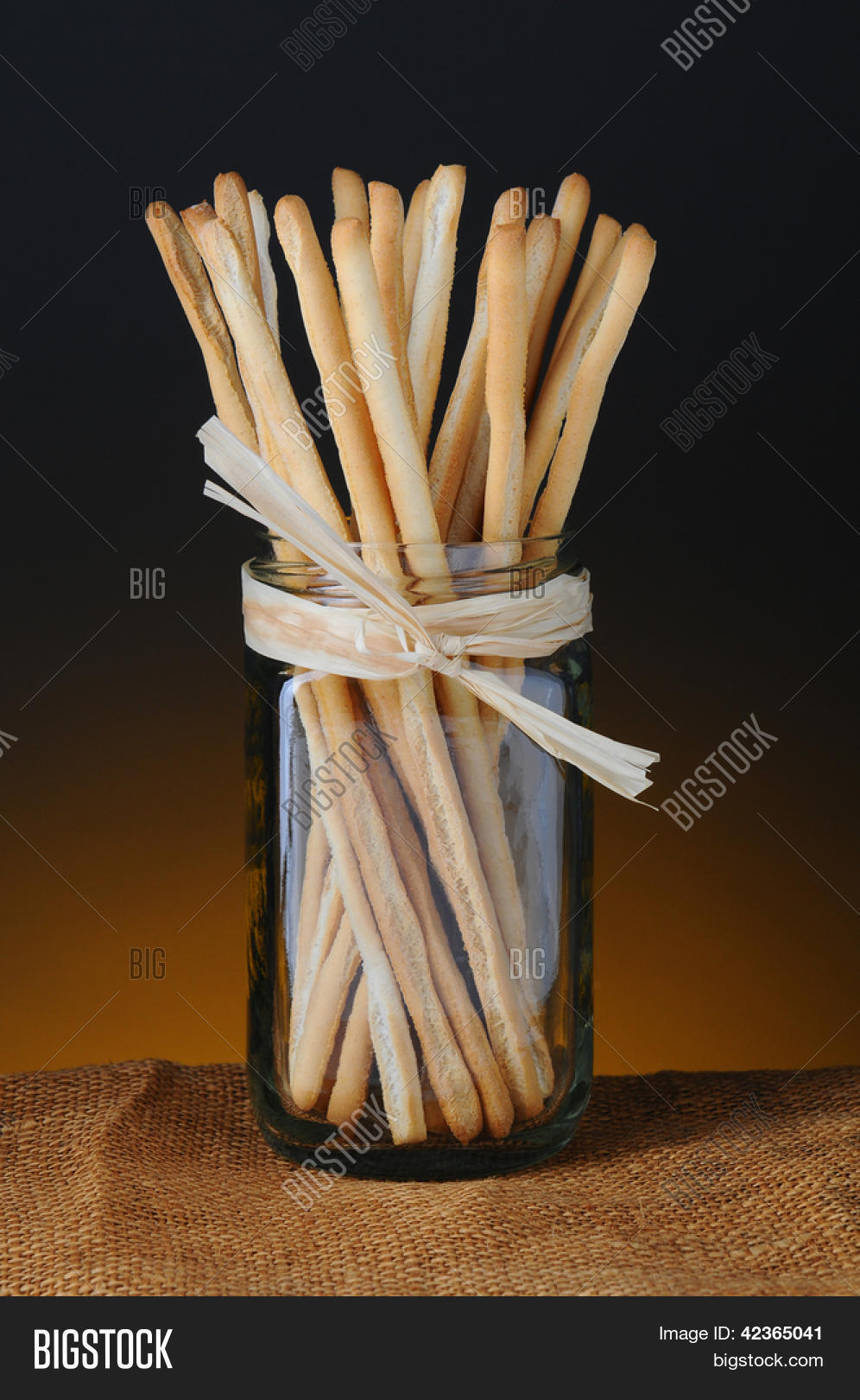 Breadsticks Glass Jar Image & Photo (Free Trial) | Bigstock