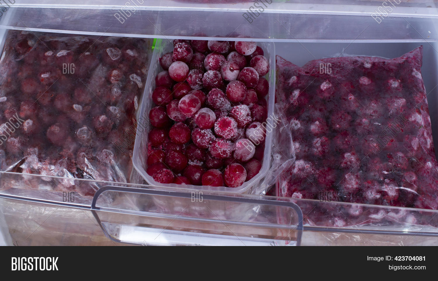 Frozen Cherries Image & Photo (Free Trial) | Bigstock