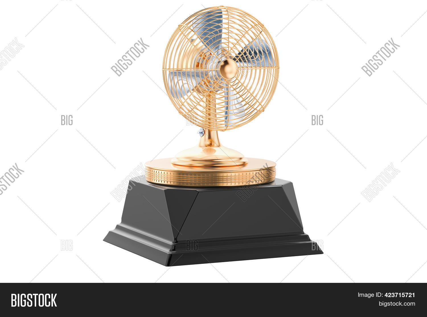 Table Fan Gold Award Image & Photo (Free Trial) | Bigstock