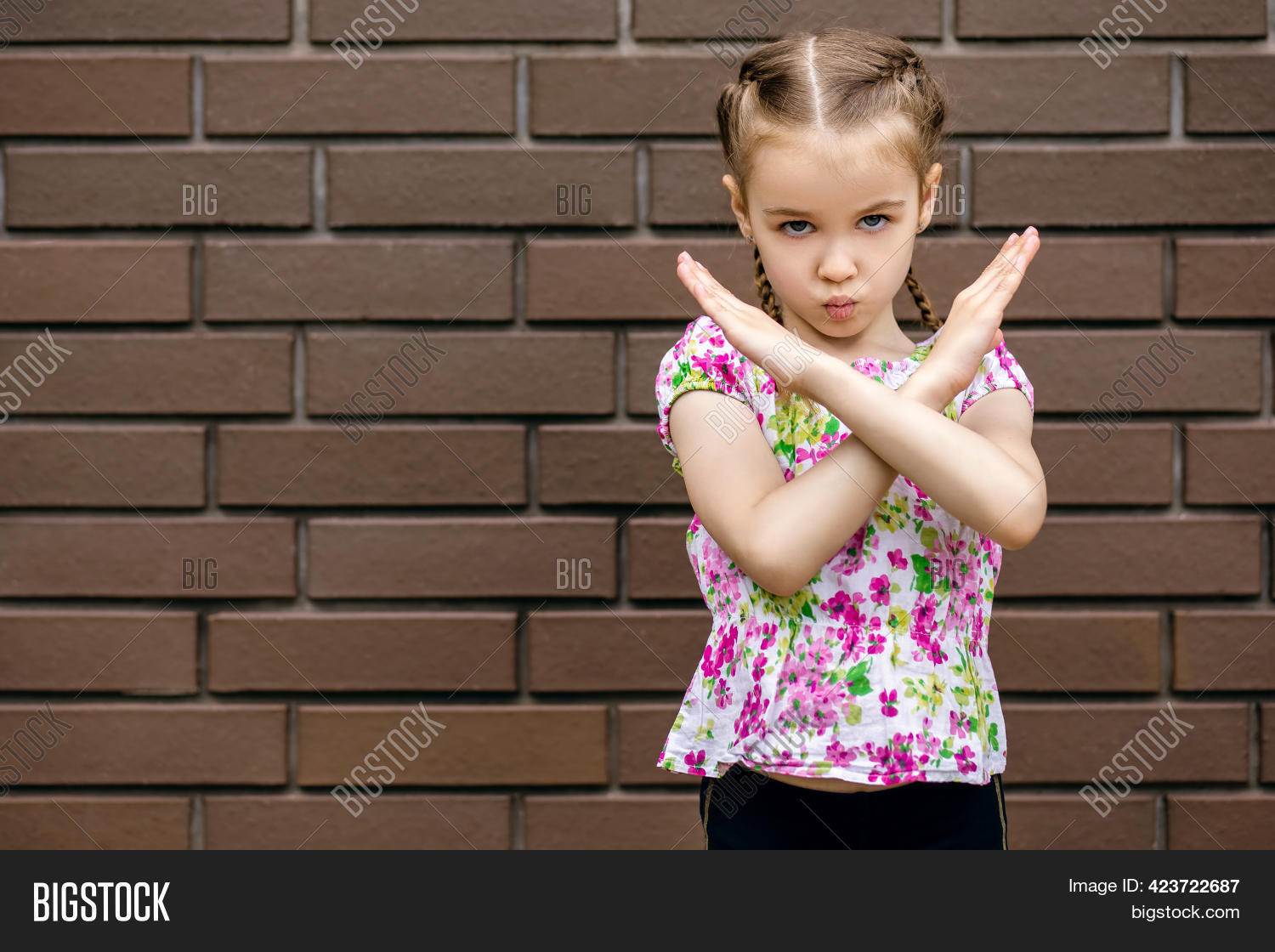 Little Serious Girl Image & Photo (Free Trial) | Bigstock