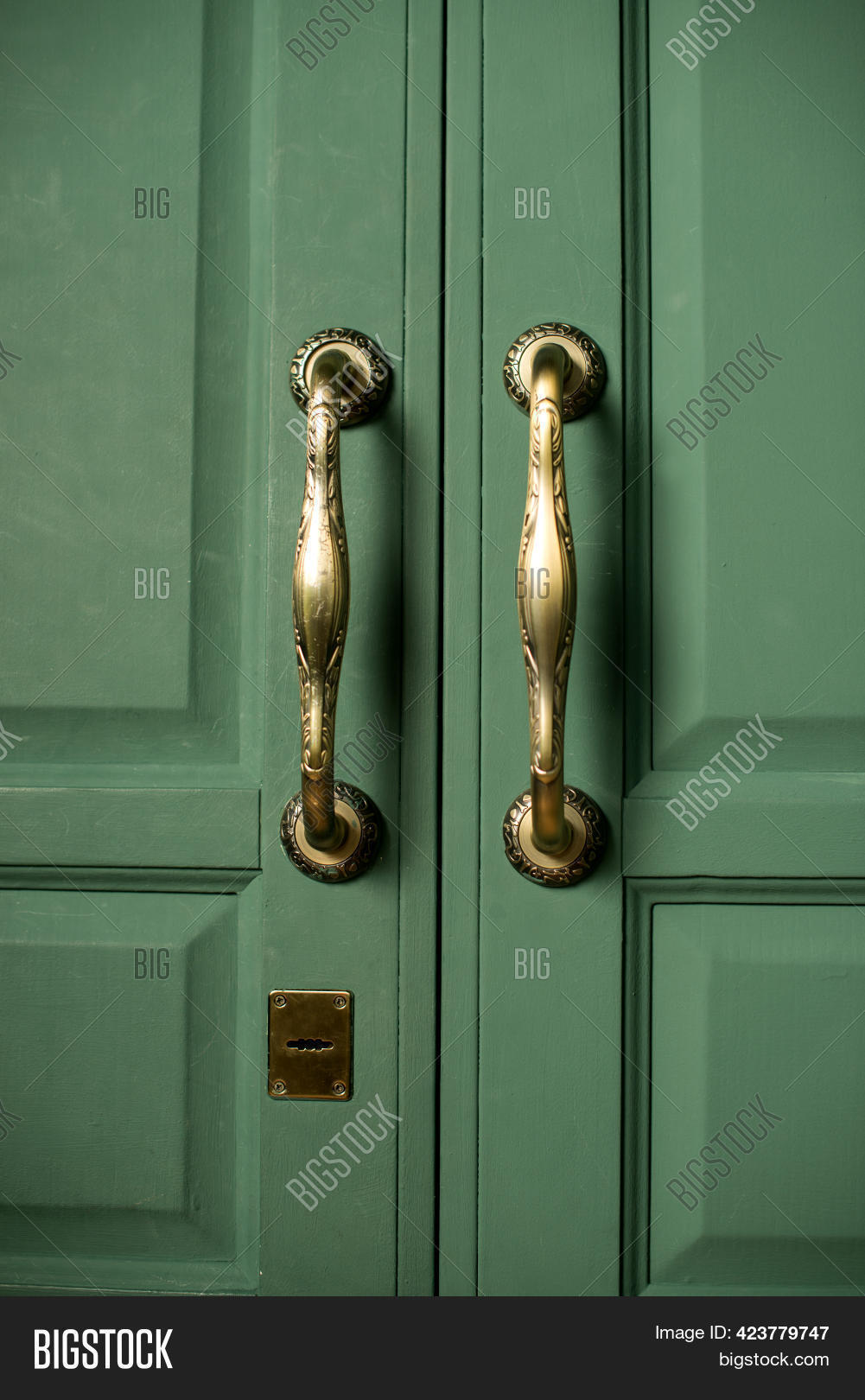 Beautiful Doors Close Image & Photo (Free Trial) | Bigstock