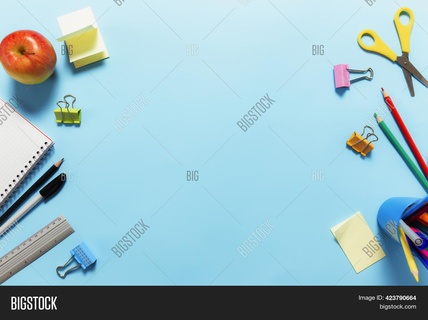 Flat Lay Schooling, Image & Photo (Free Trial) | Bigstock