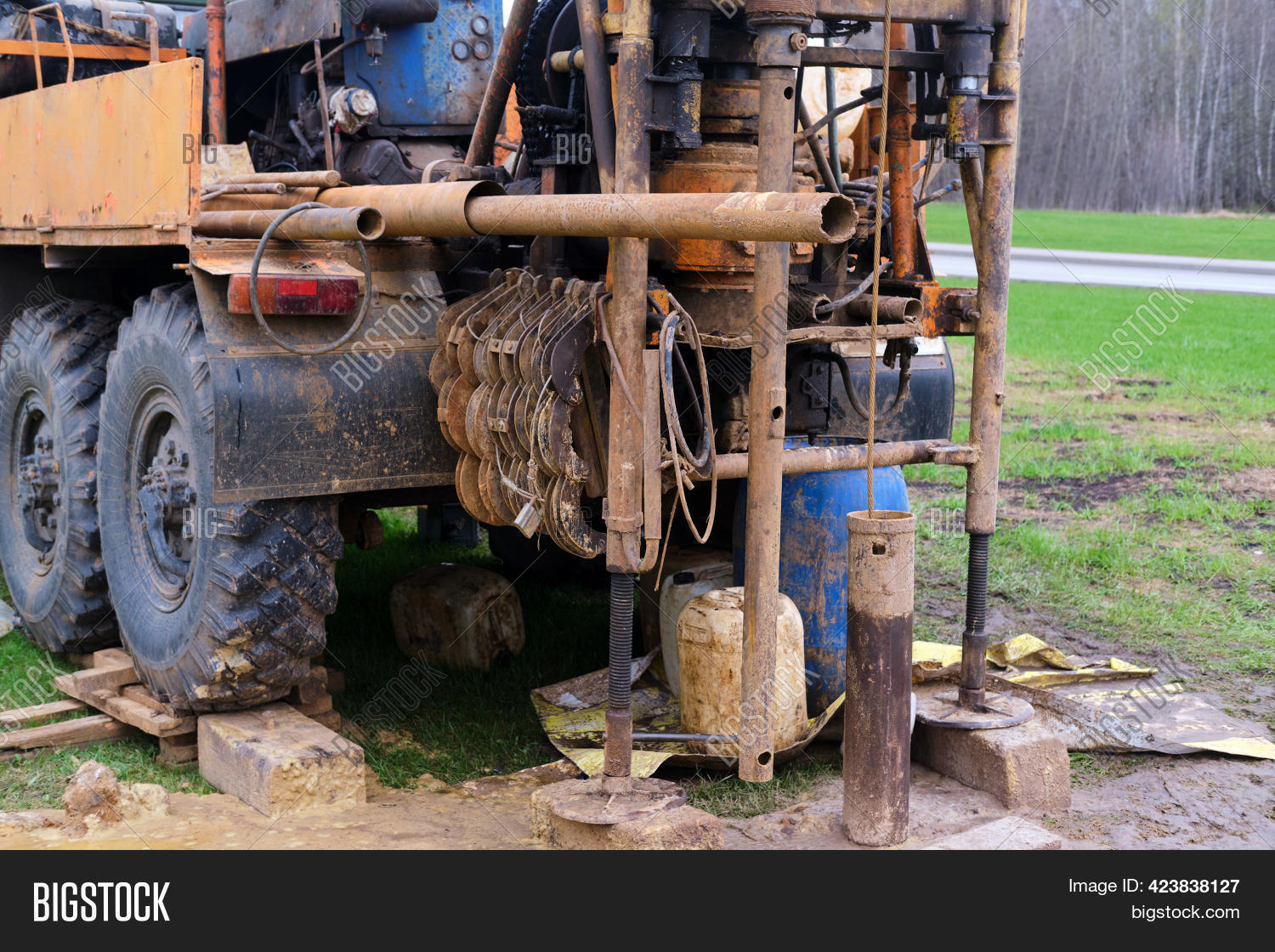 Drilling Earth Take Image & Photo (Free Trial) | Bigstock