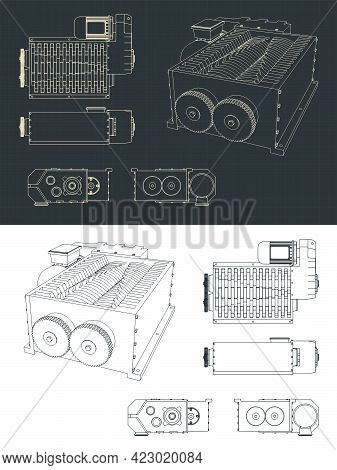 Shredder Machine Vector & Photo (Free Trial) | Bigstock