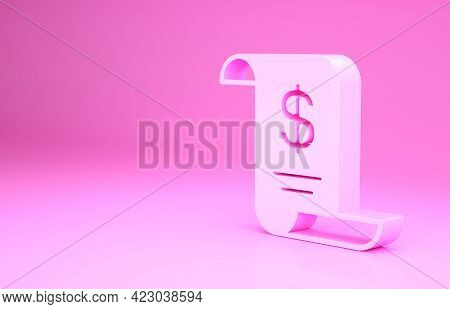 Pink Paper Financial Image & Photo (Free Trial) | Bigstock