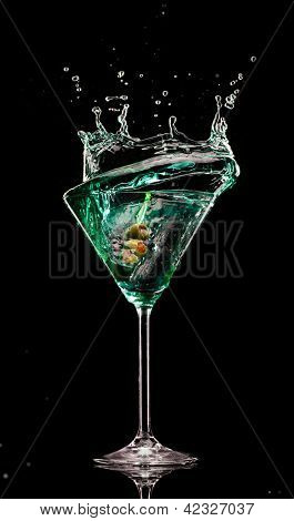 Martini Drink Splash, Image & Photo (Free Trial) | Bigstock