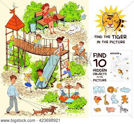 Children Playground. Vector & Photo (Free Trial) | Bigstock