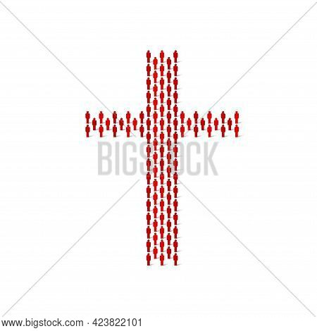 Human Crowd Shape Vector & Photo (Free Trial) | Bigstock