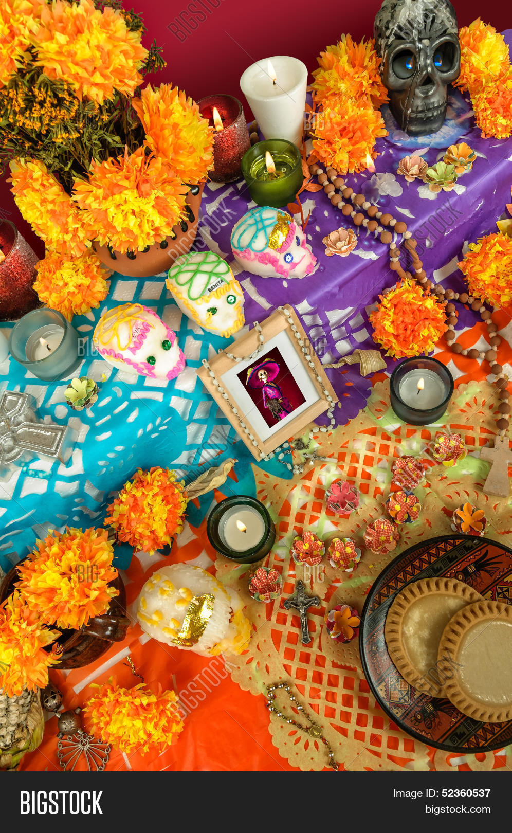Mexican Day Dead Altar Image & Photo (Free Trial) | Bigstock