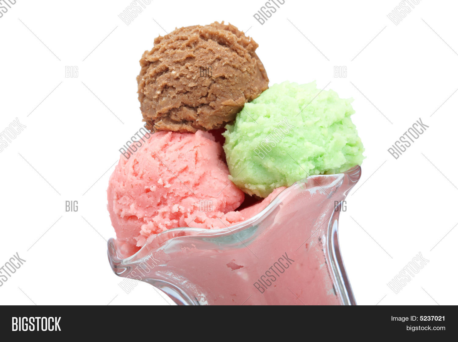 Multi Flavor Ice Cream Image & Photo (Free Trial) | Bigstock