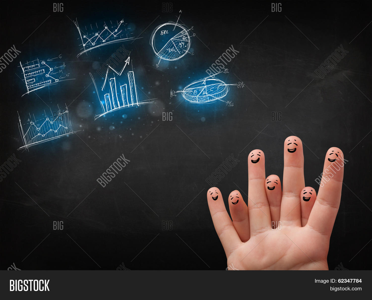 Happy Finger Smileys Image & Photo (Free Trial) | Bigstock