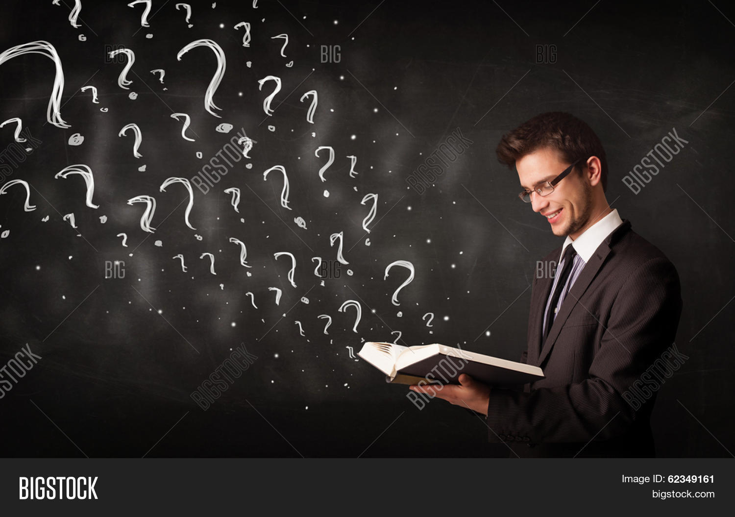 Confused Man Reading Image & Photo (Free Trial) | Bigstock