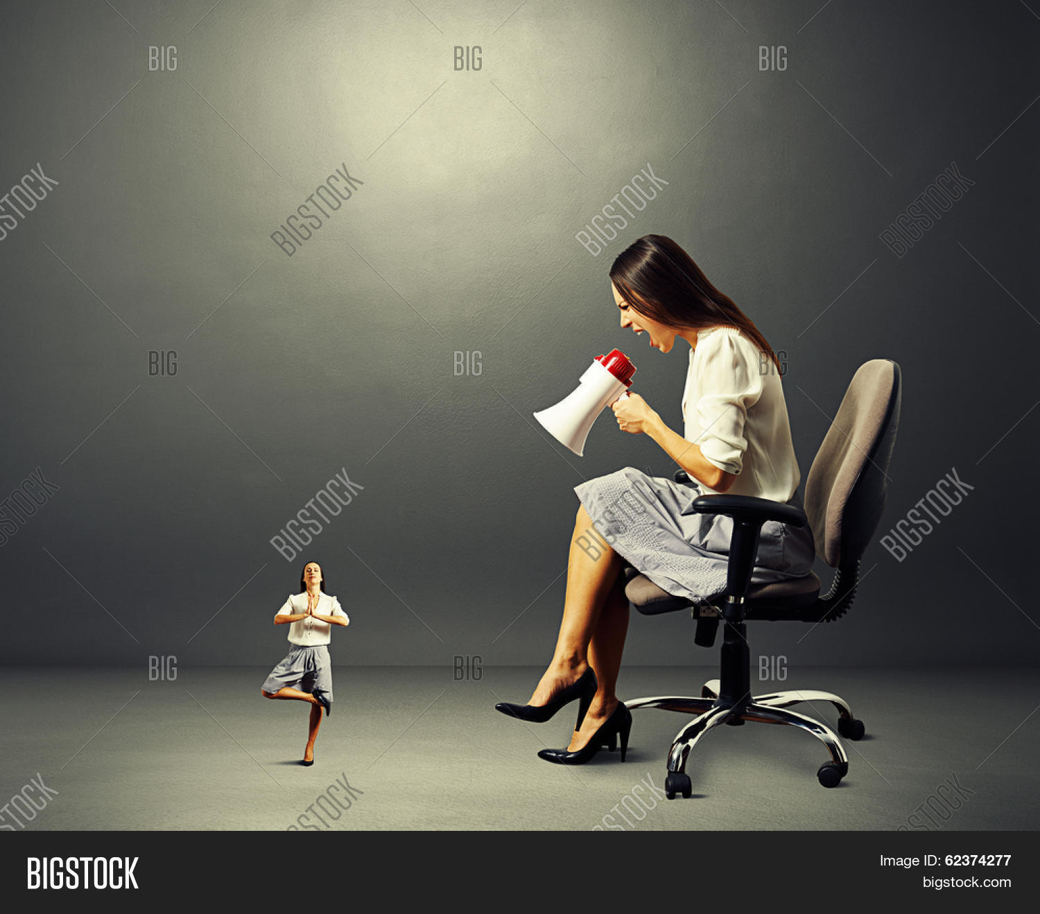Angry Woman Small Calm Image & Photo (Free Trial) | Bigstock