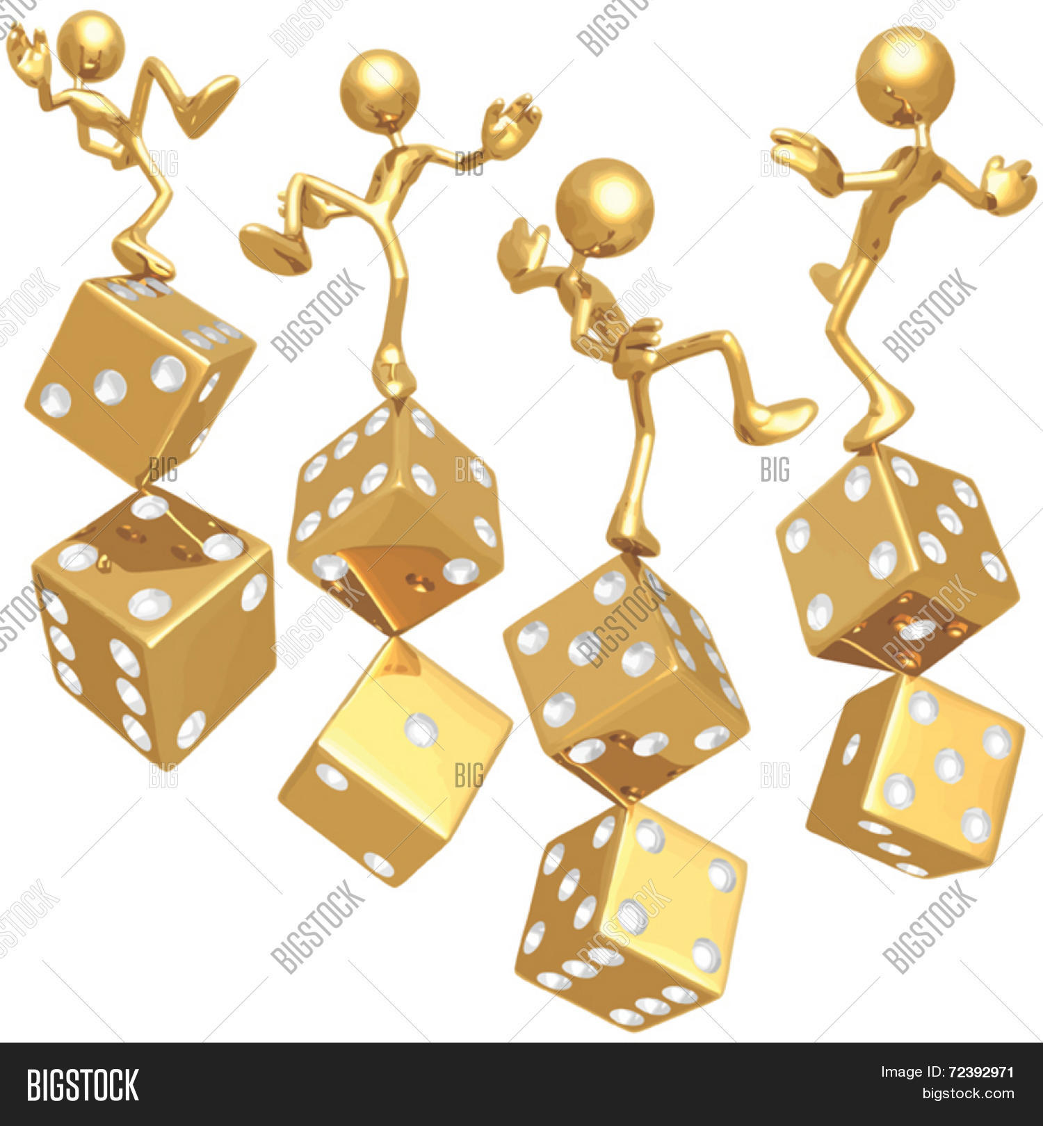 Risk Dice Concepts Vector & Photo (Free Trial) | Bigstock