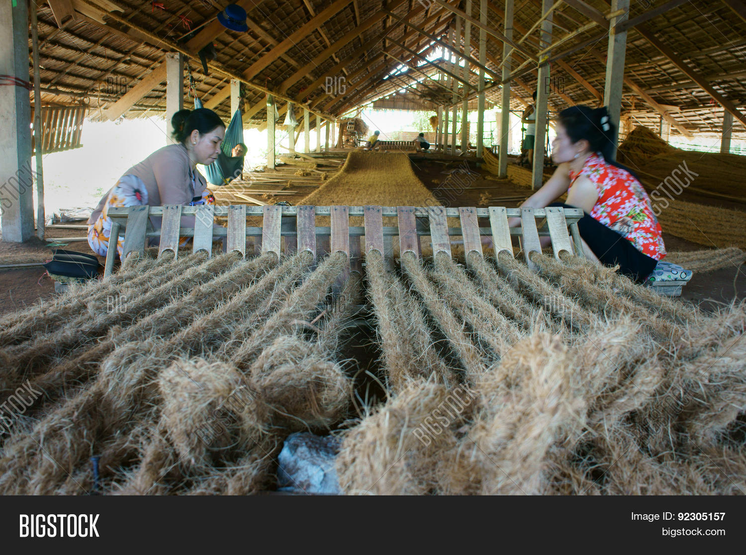 Asian Worker, Coir Mat Image & Photo (Free Trial) | Bigstock
