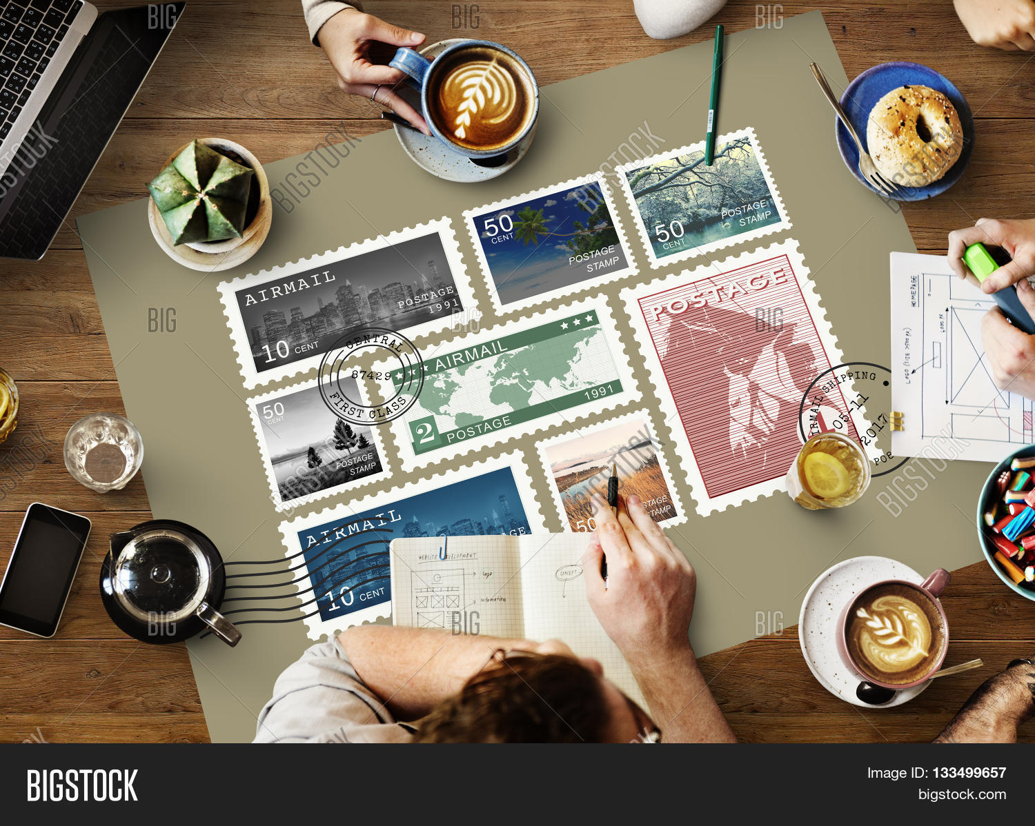 Postal Postage Mail Image & Photo (Free Trial) | Bigstock