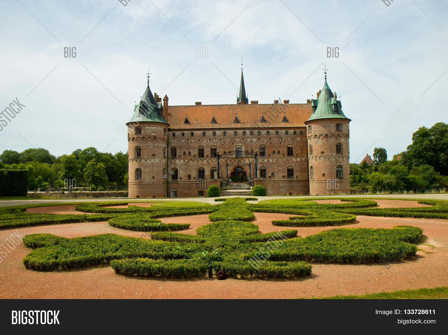 Egeskov Slot Denmark Image & Photo (Free Trial) | Bigstock
