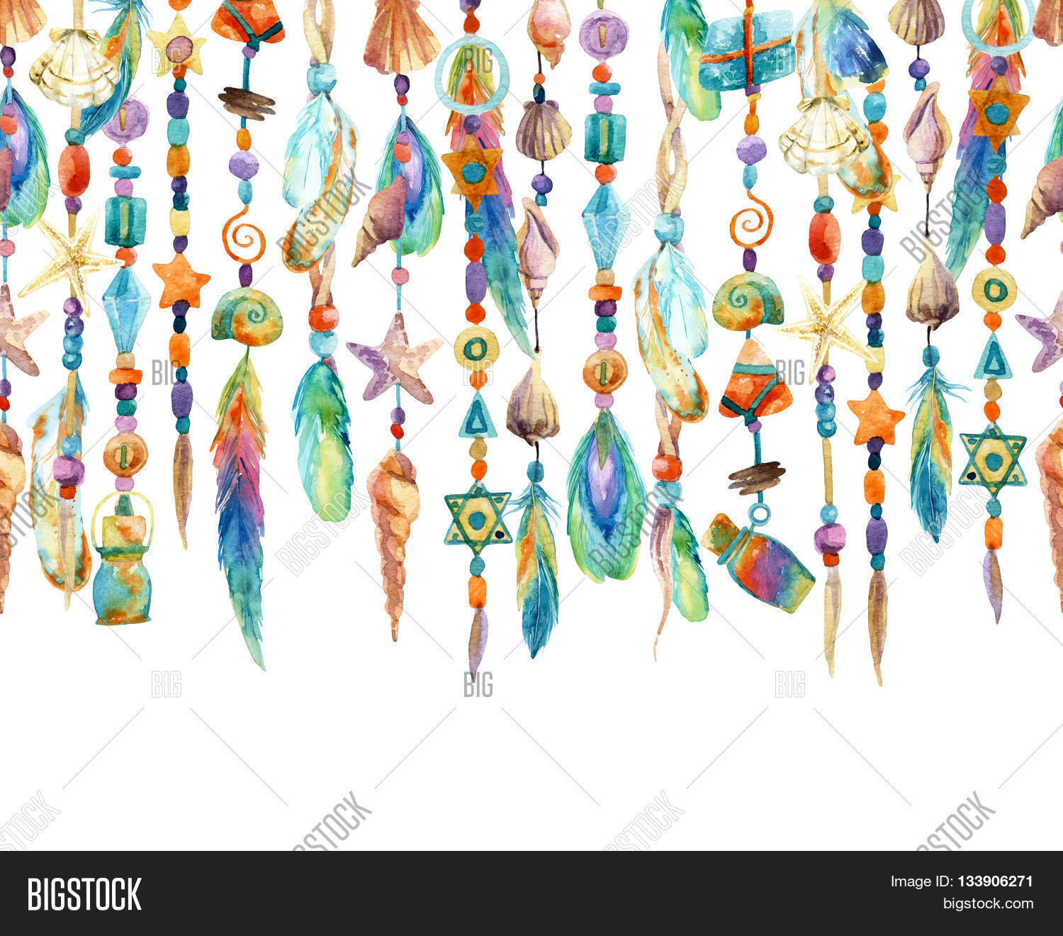 Watercolor Jewellery Image & Photo (Free Trial) | Bigstock
