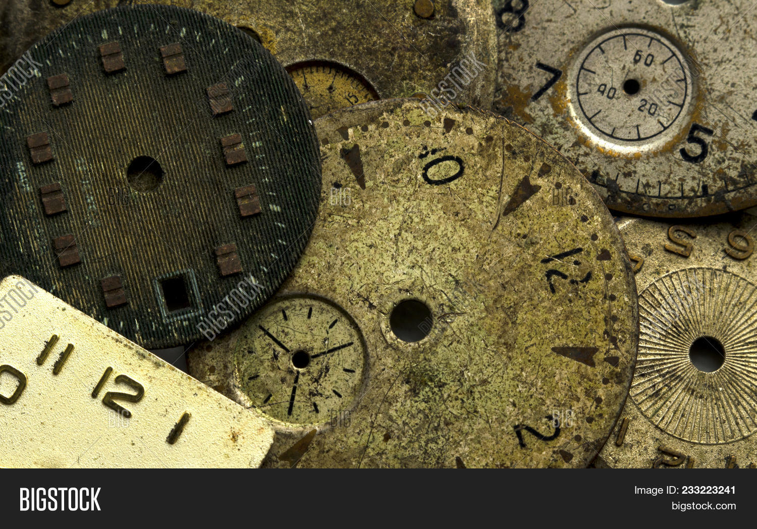 Texture Clock Face Image & Photo (Free Trial) | Bigstock