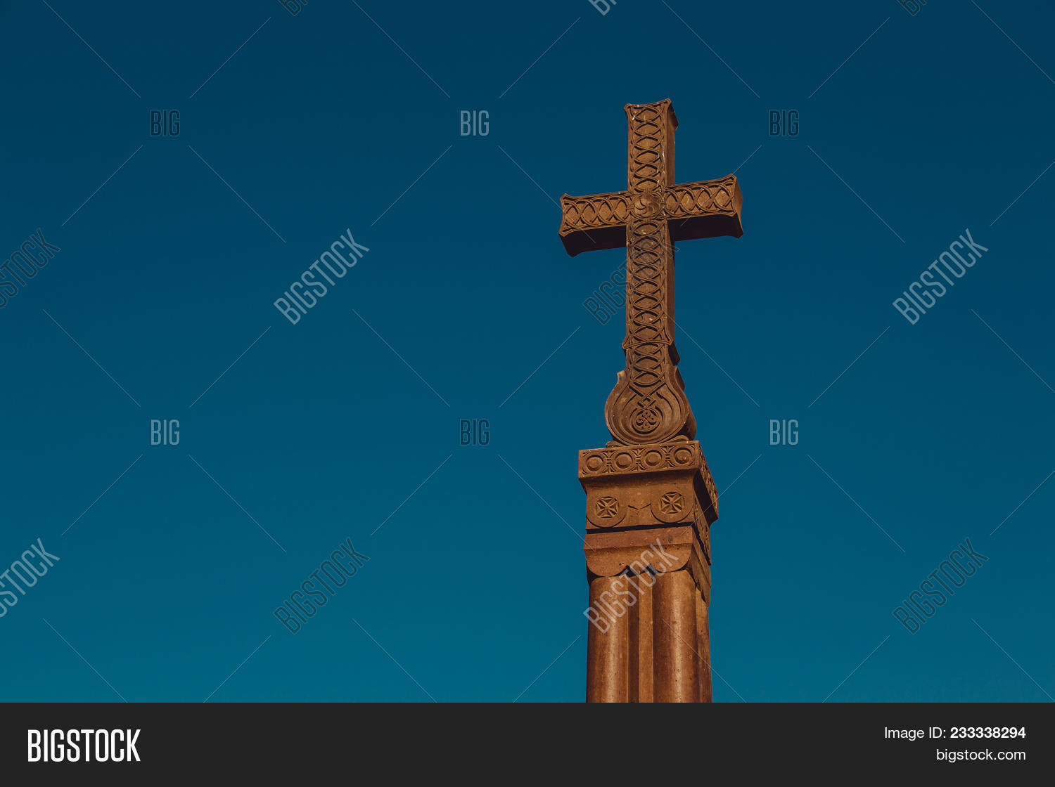 Stone Cross Khachkar Image & Photo (Free Trial) | Bigstock