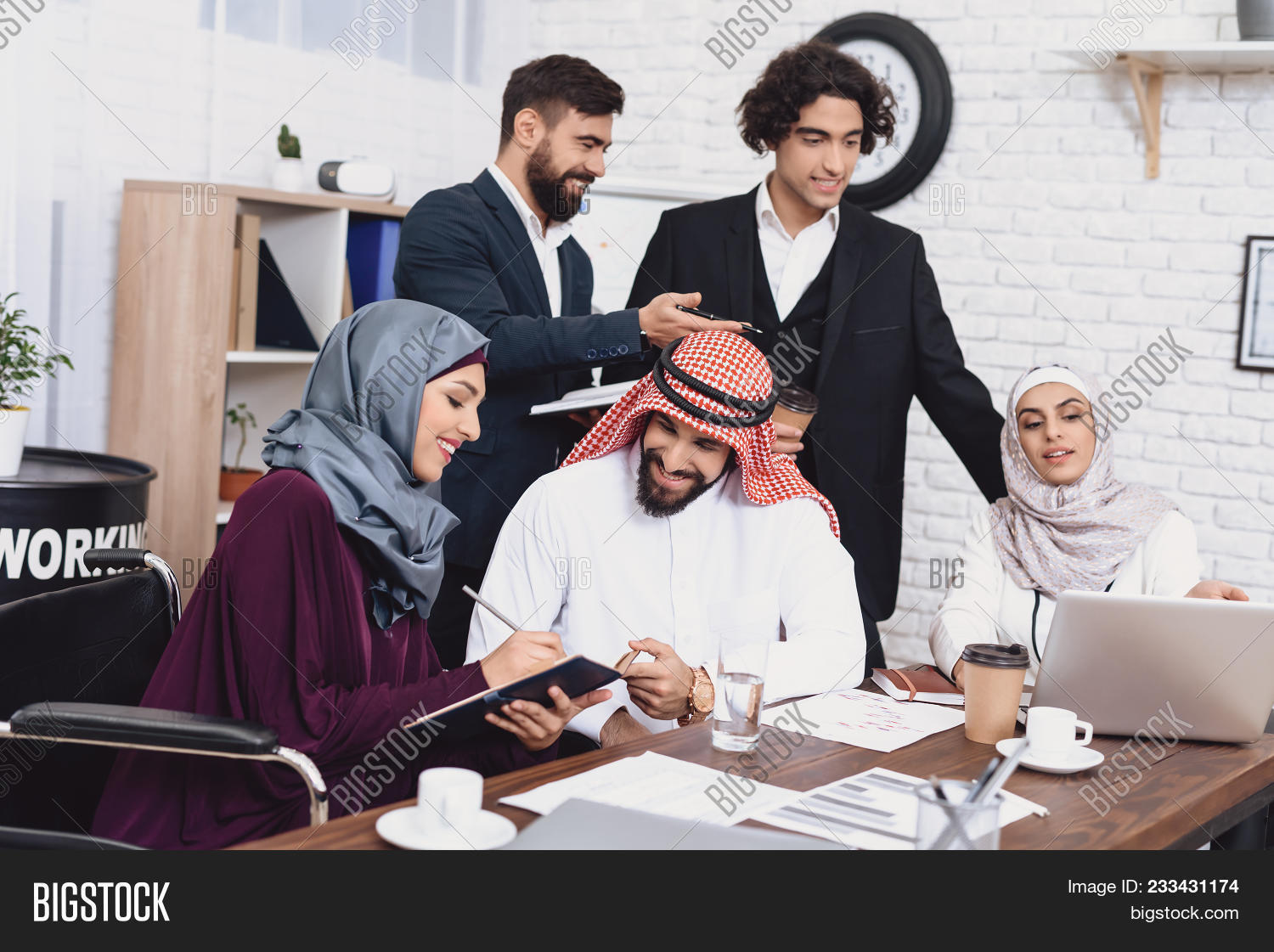 Disabled Arab Woman Image & Photo (Free Trial) | Bigstock