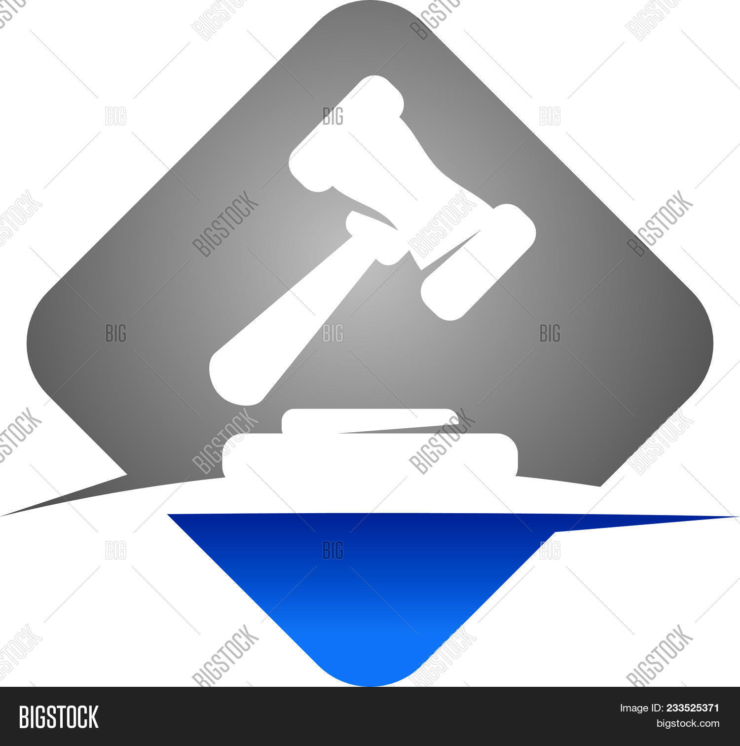 Auction Hammer Logo