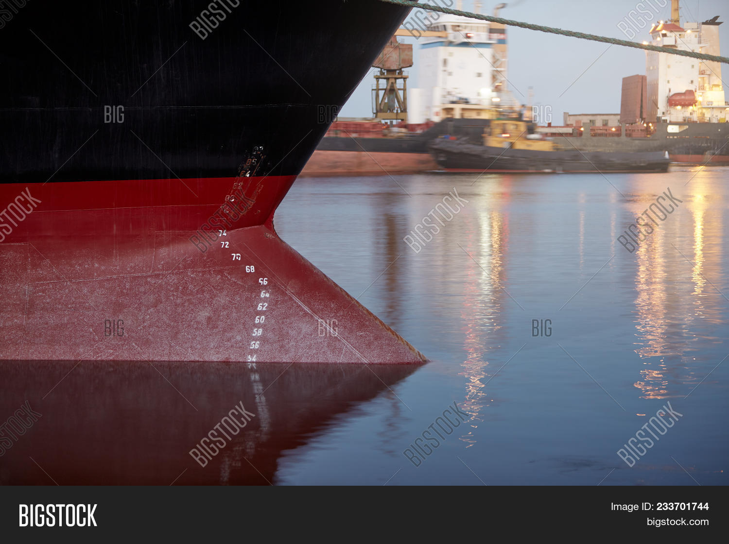 Draft Marks On Ship - Image & Photo (Free Trial) | Bigstock