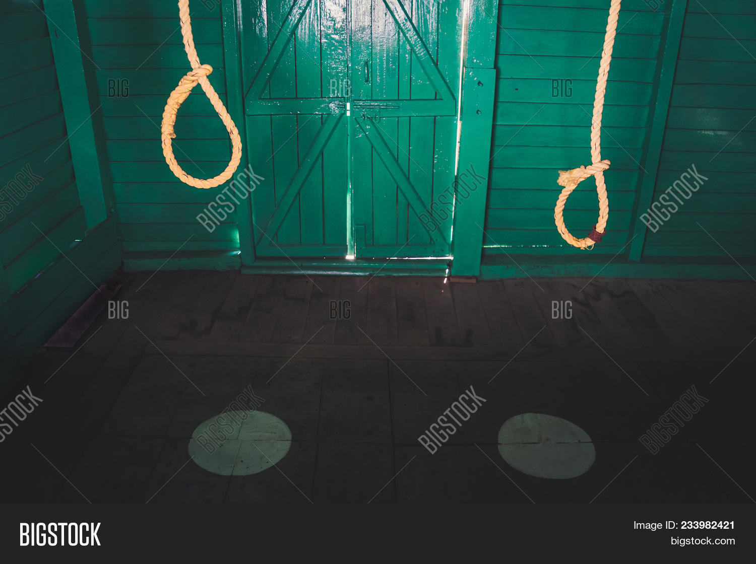 Gallows Used By Cruel Image & Photo (Free Trial) | Bigstock