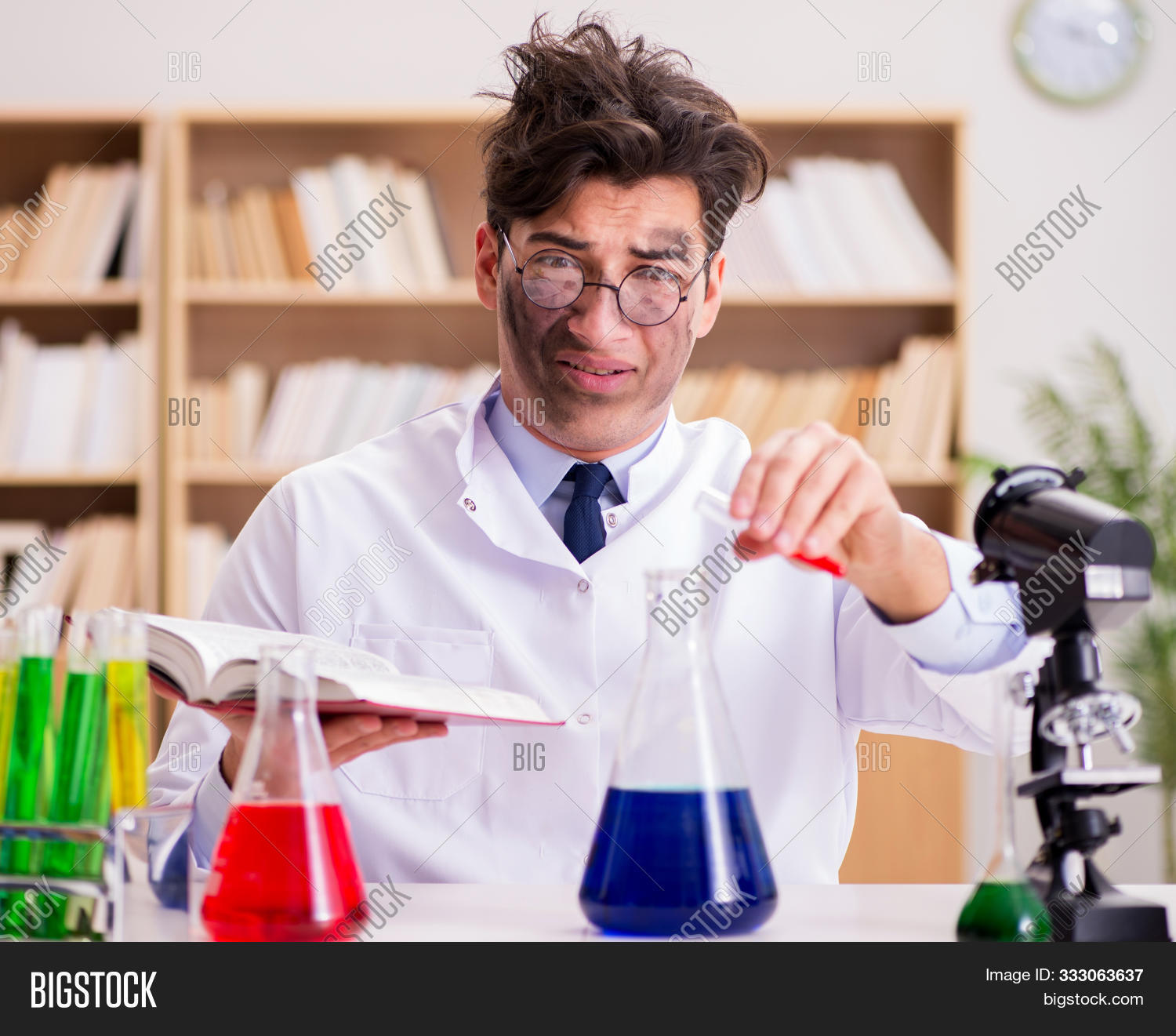Mad Crazy Scientist Image & Photo (Free Trial) | Bigstock
