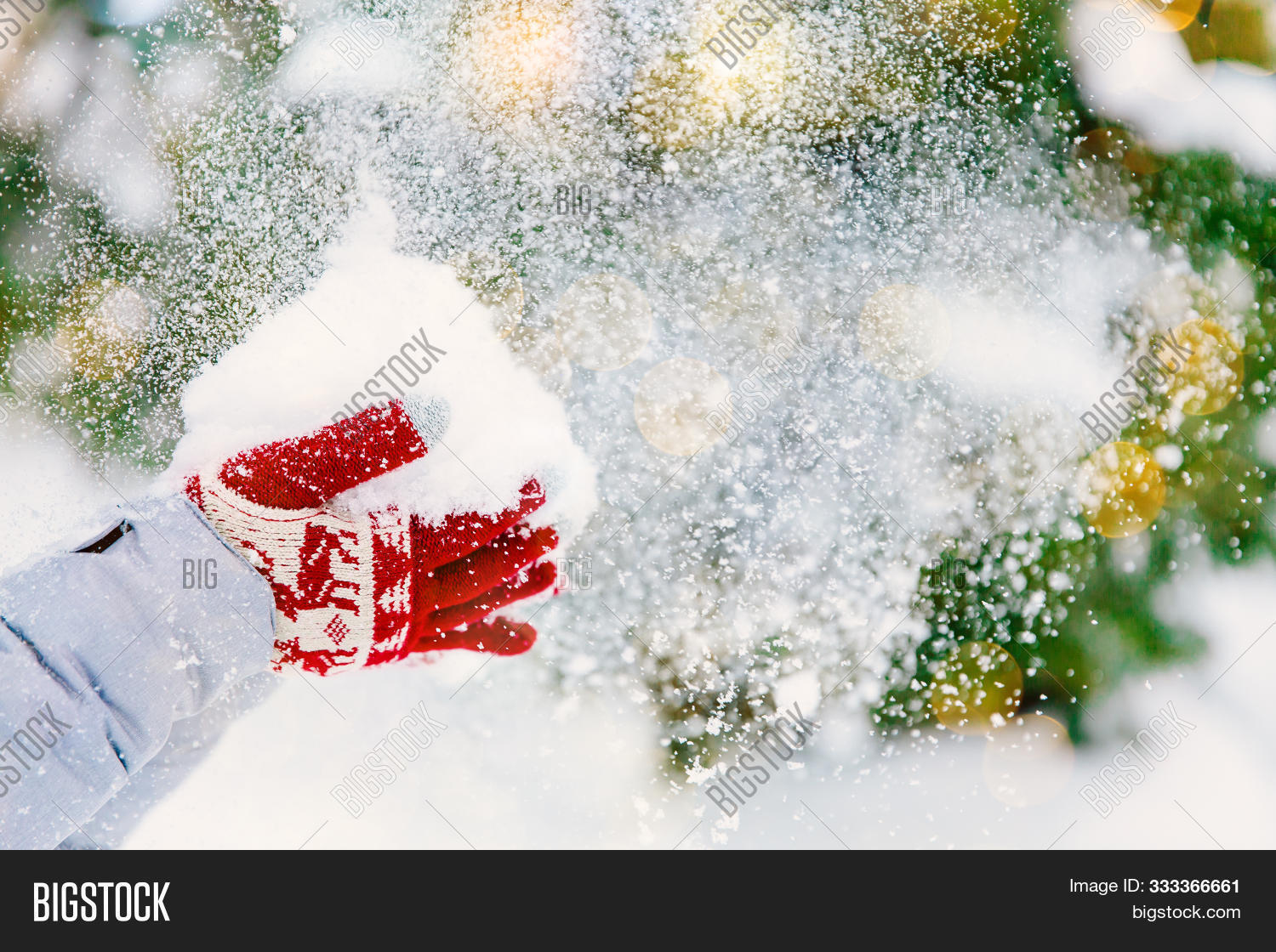 Flying Snowflakes Image & Photo (Free Trial) | Bigstock